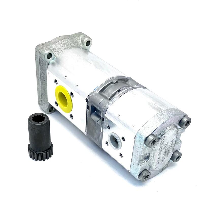 TANDEM HYDRAULIC PUMP 28+11 cc. WITH KEYED JOINT: Massey Ferguson ...