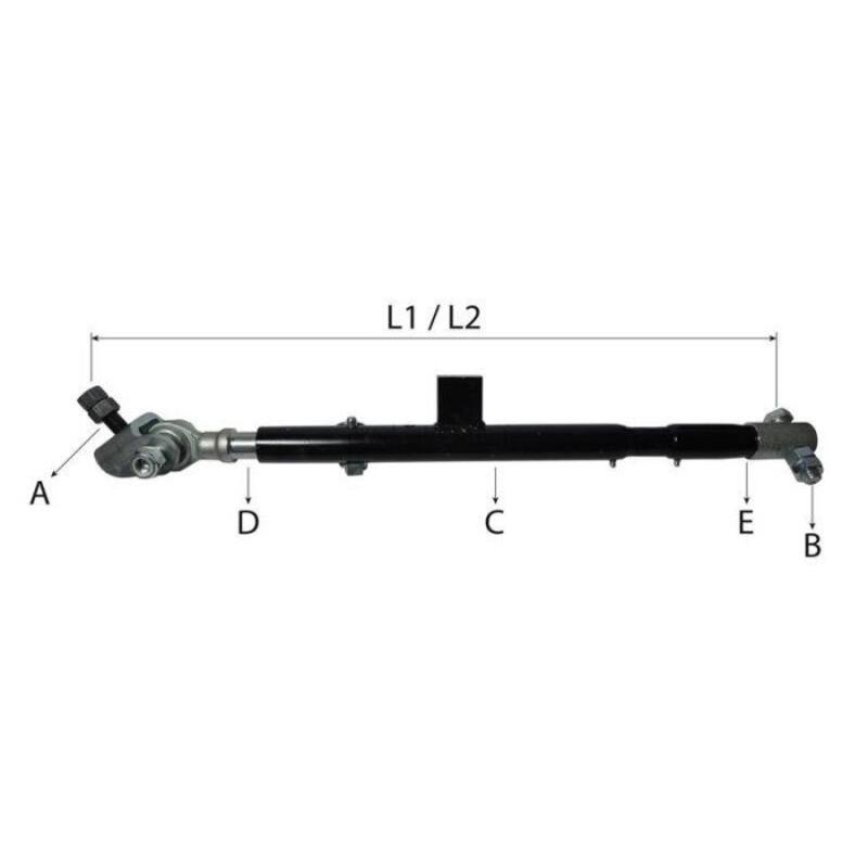 LIFT ARM STABILIZER LENGTH 770 / 855 mm. LANDINI TYPE: AFTERMARKET ...