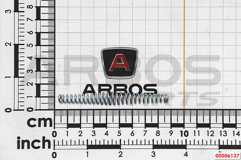 BICONICAL SPRING LENGTH 80 mm.: GOLDONI - 00006137 - Buy at the best price