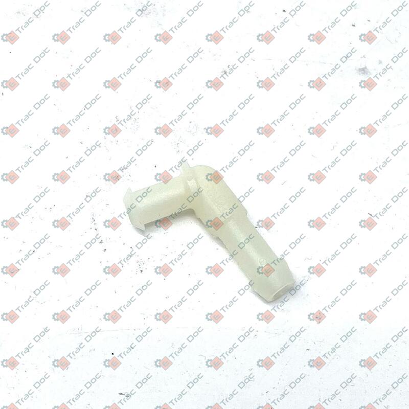 CURVED PLASTIC CONNECTOR: SAME - LAMBORGHINI - HURLIMANN - DEUTZ FAHR ...