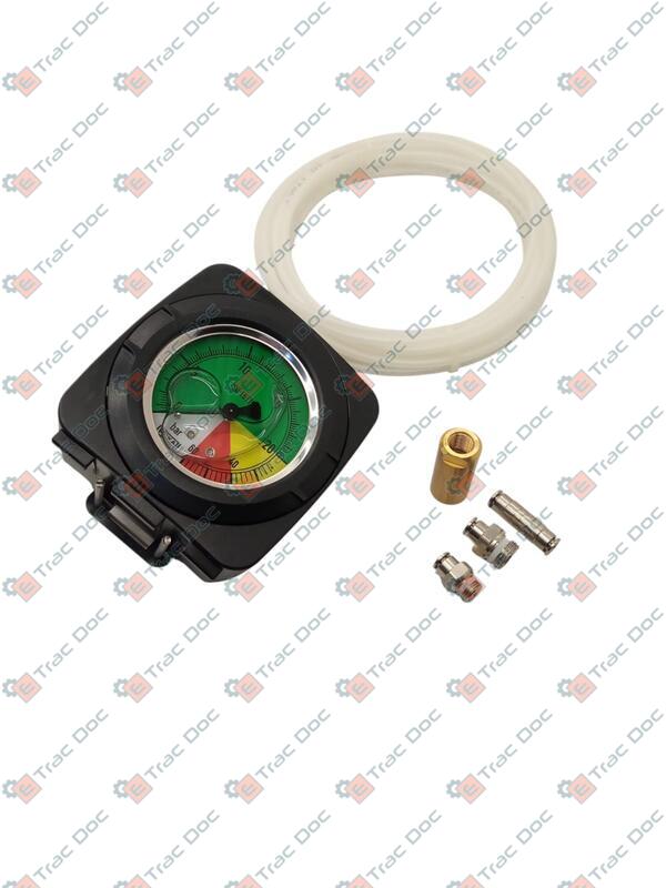 MANOMETRO ISOMETRICO PER SCATOLE DI COMANDO SCALA 0-20/60 BAR CON ...