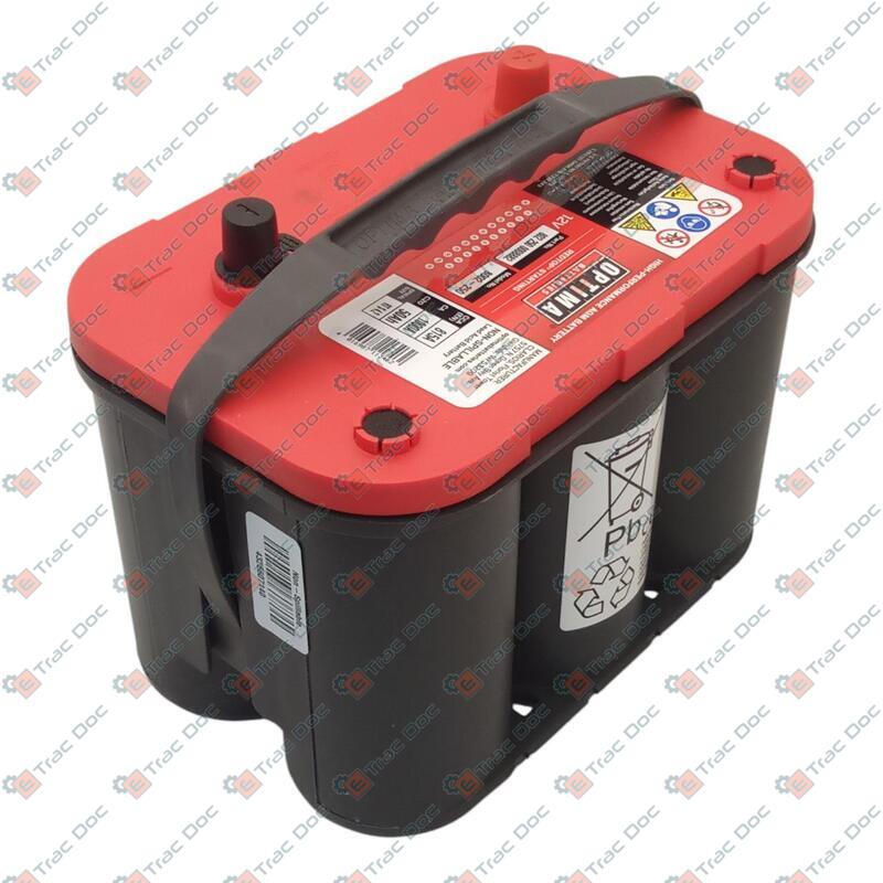 OPTIMA RED BATTERY 50AH 815A RTC-4.2: AFTERMARKET - 802250 - Buy at the ...